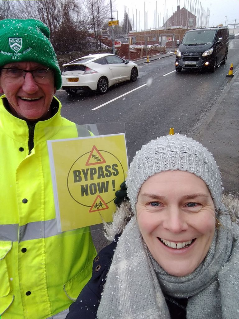 Never mind the weather... Have a Bypass Window Poster