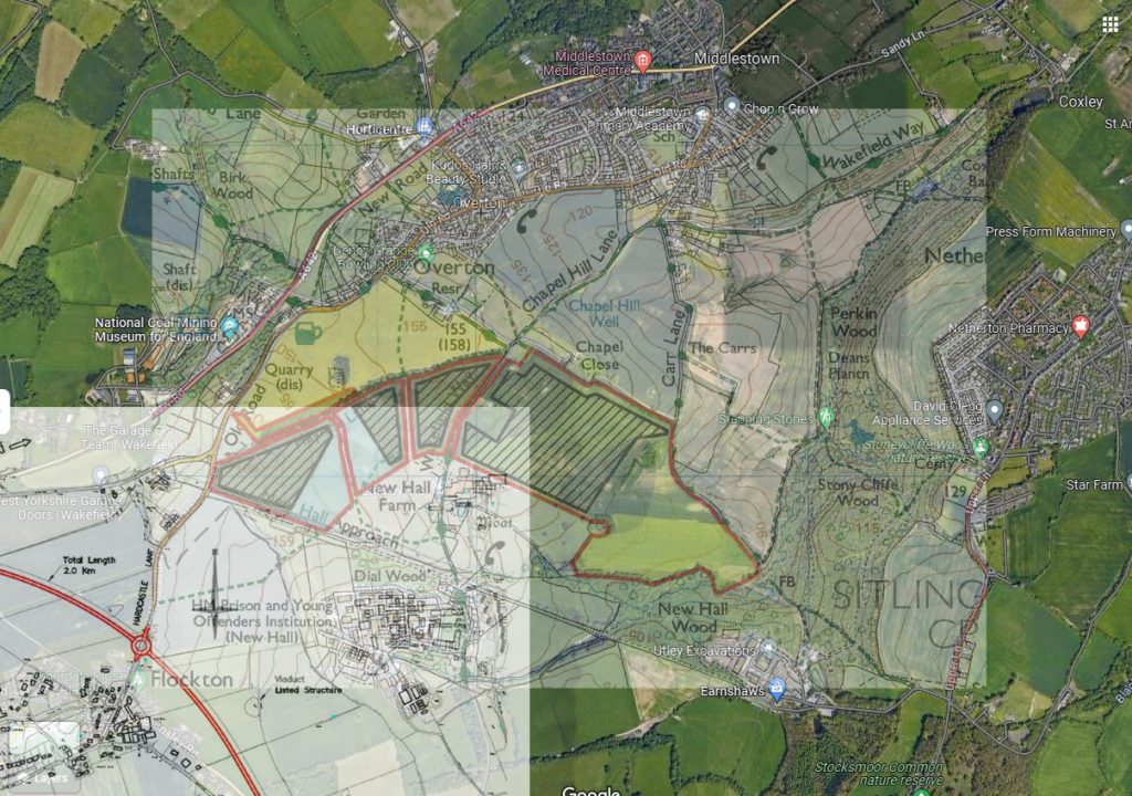 Map Overlays of Proposed Developments for Flockton and Overton ...
